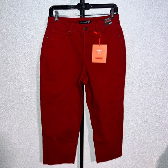 one 5 one | Pants & Jumpsuits | Nwt One 5 One High Rise Crop Straight ...